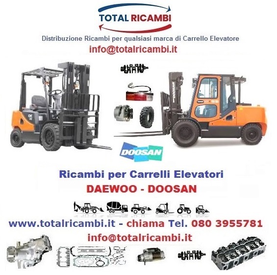 Carrelli Elevatori diesel Doosan da D60 a D70S5 -Servizio Ricambi per ...