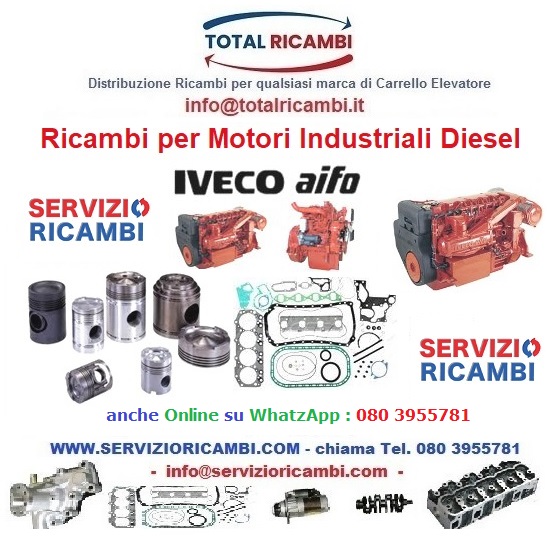 Ricambi per Motori Industriali Diesel Fiat Aifo Iveco - Total Ricambi