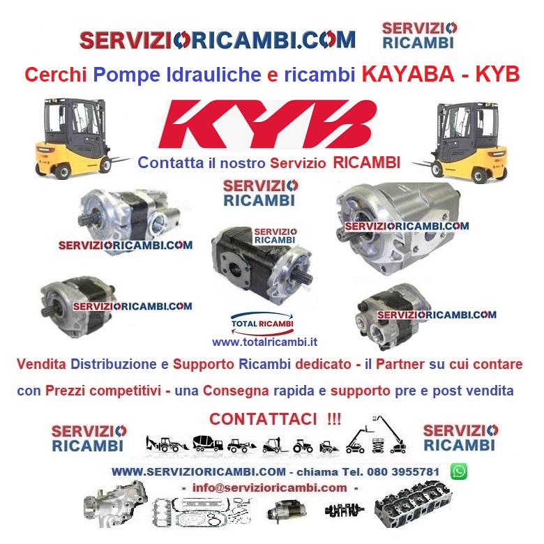 Kayaba Kyb Pompe Idrauliche Hydraulic Pumps - Servizio Ricambi ...